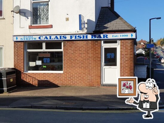 Menu at Calais Fish Bar, Burton upon Trent