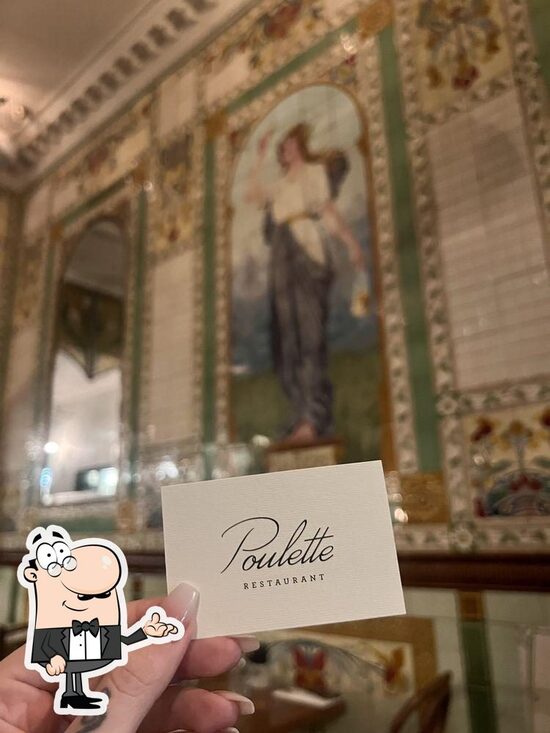 Menu at Poulette restaurant, Paris, 3 Rue Étienne Marcel