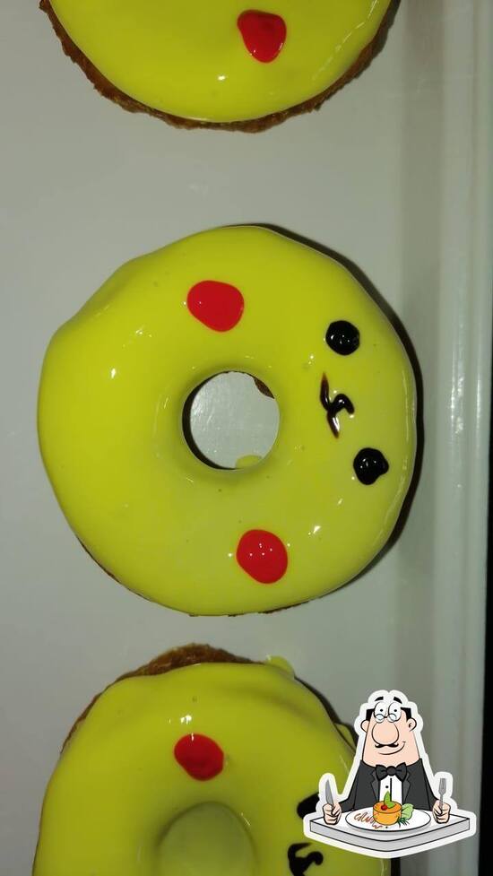 Menu at Glazed donut café, Bloemfontein