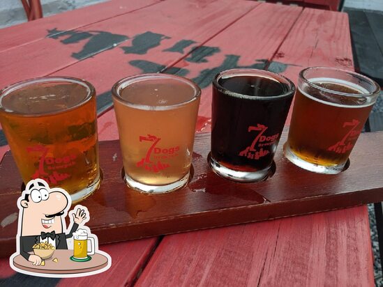Menu at 7 Dogs Brewpub, Wytheville