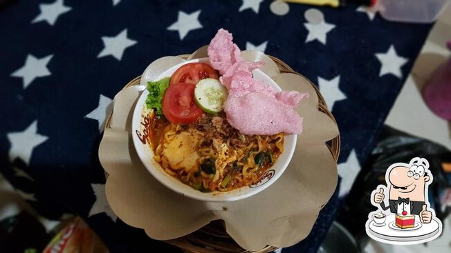 Menu at Bopet Sutan Mudo restaurant, West Jakarta