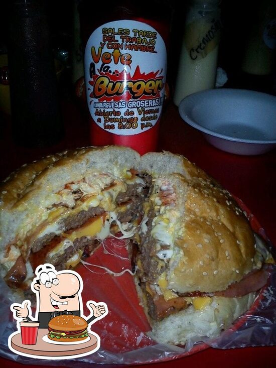 Menu at A La Burger restaurant, Tampico, Mision 508