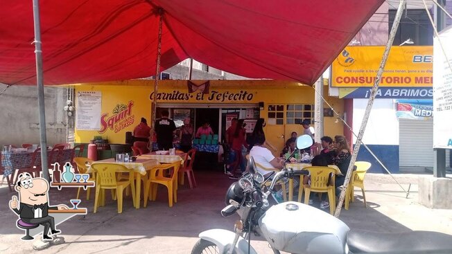 Menu at Carnitas El jefecito restaurant, Santiaguito Tlalcilalcalli