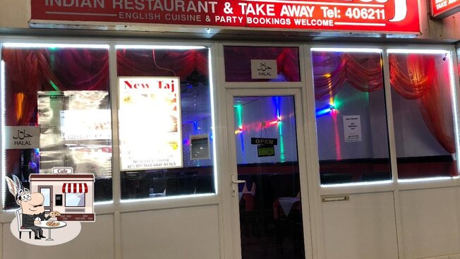 Menu at New Taj Restaurant, Blackpool, New Taj