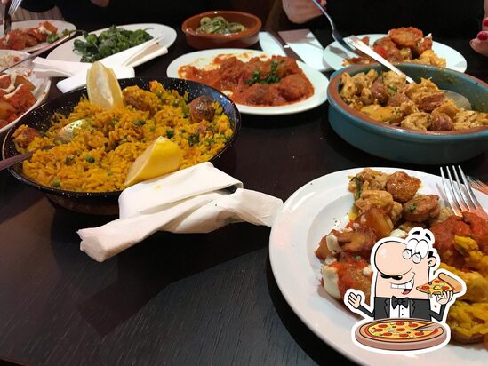 Menu at Tapas Factory restaurant, Durham