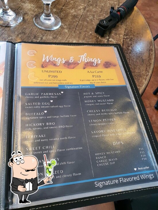 Menu at THE NYC UNLIMITED WINGS (OG) restaurant, Davao City, Door 18