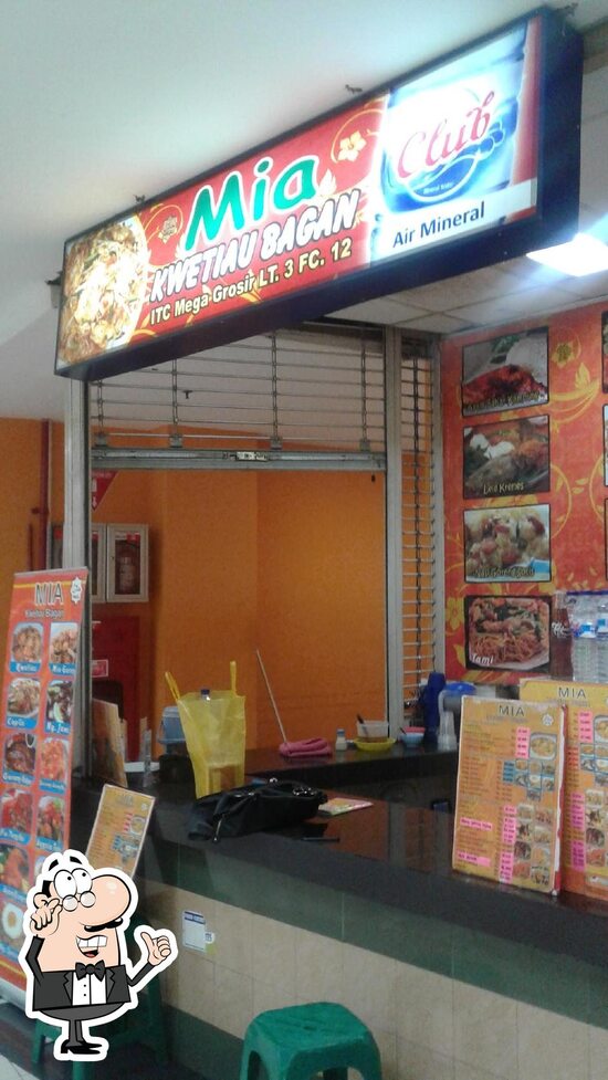Menu at Mia kwetiau Bagan itc restaurant, Surabaya