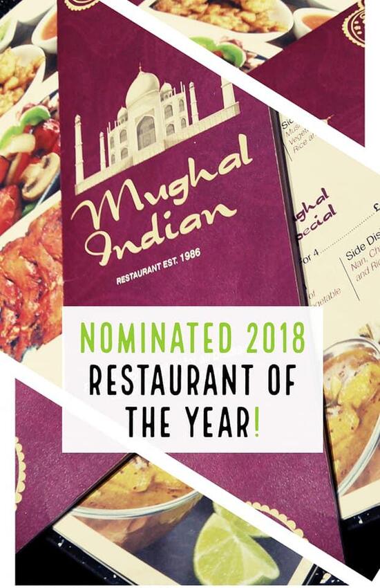 Menu at Mughal Indian Takeaway and Restaurant, Nottingham