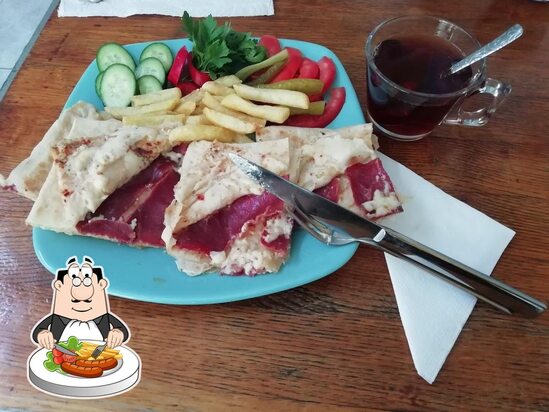 Menu at Nur Cafe, Mudanya