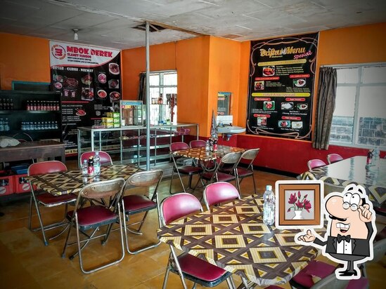 Menu at Ayam Goreng Mbok Berek restaurant, Cipatat