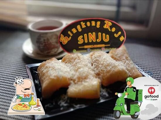 Menu at Singkong Keju Sinju restaurant, Bojong Baru