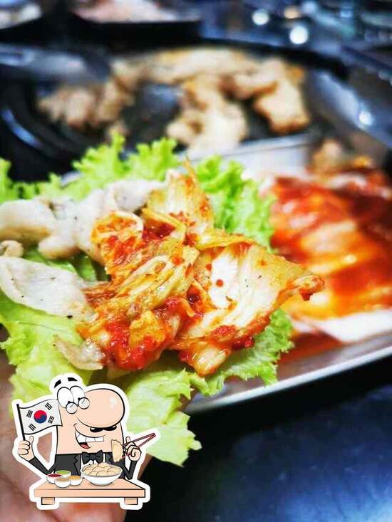 Menu at Samgyeopmasarap restaurant, Santa Rosa
