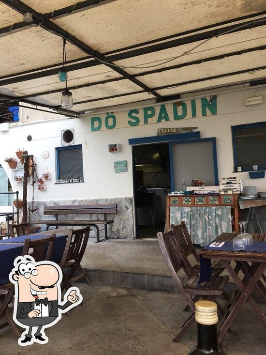 Menu da Trattoria da Spadin ristorante, Camogli, da Capodimonte
