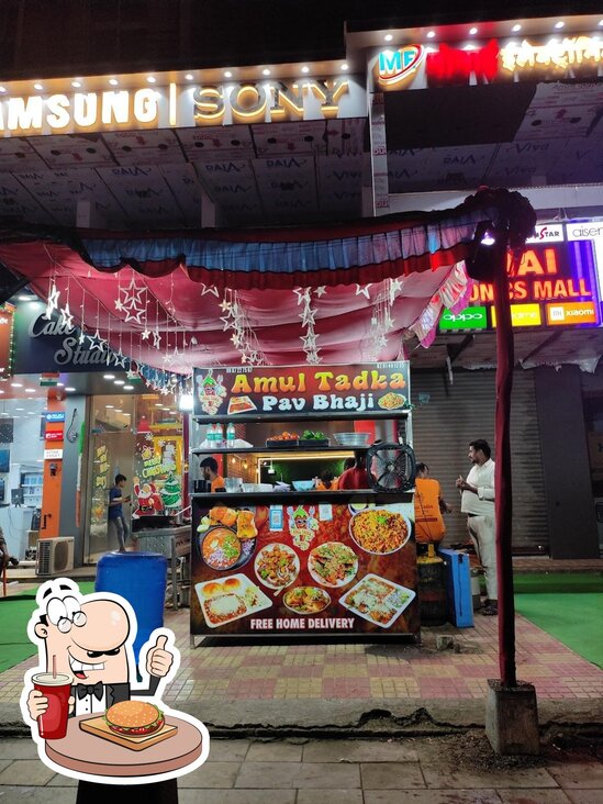 Menu at Amul Tadka Pavbhaji & Snacks Corner, Thane