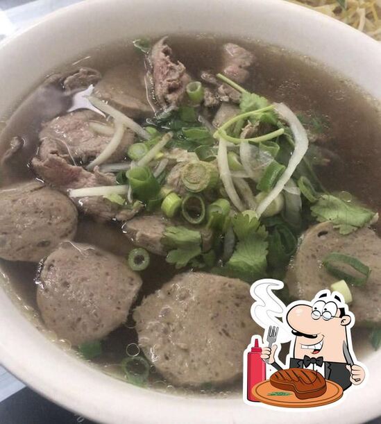 Menu at Pho Linh restaurant, Salisbury, 18 Bagster Rd