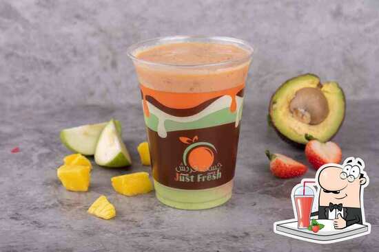 Menu at Just Fresh Juice pub & bar, Ajman, Shaikh Ammar Street