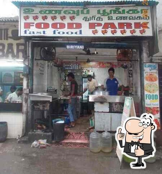 Menu at Food Park, Chennai, 20