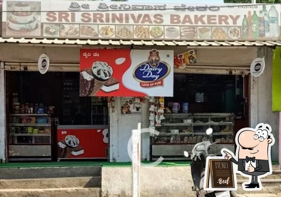 Menu at Sri Srinivas chat centre, Kalaburagi