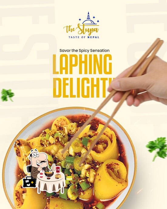 Menu at The Stupa Taste of Nepal restaurant, Wollongong
