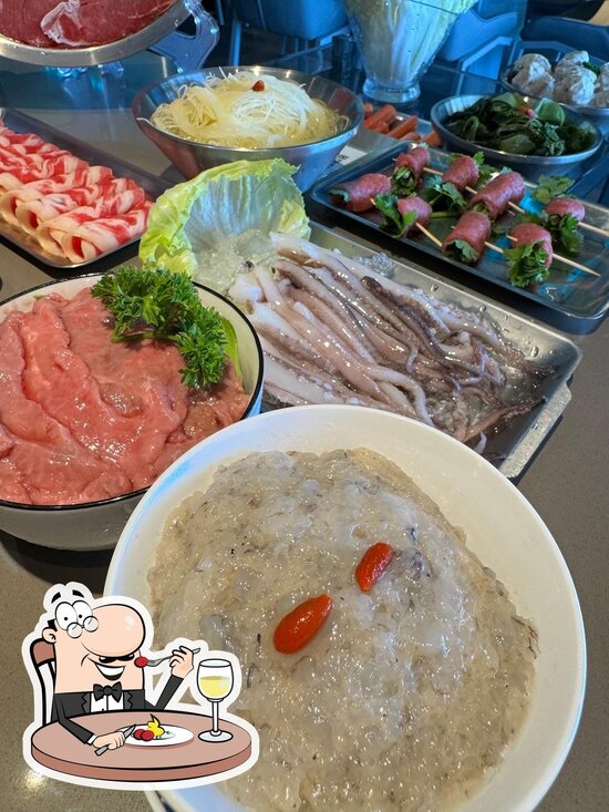 Menu at 憨火火 Han hot pot restaurant, Auckland