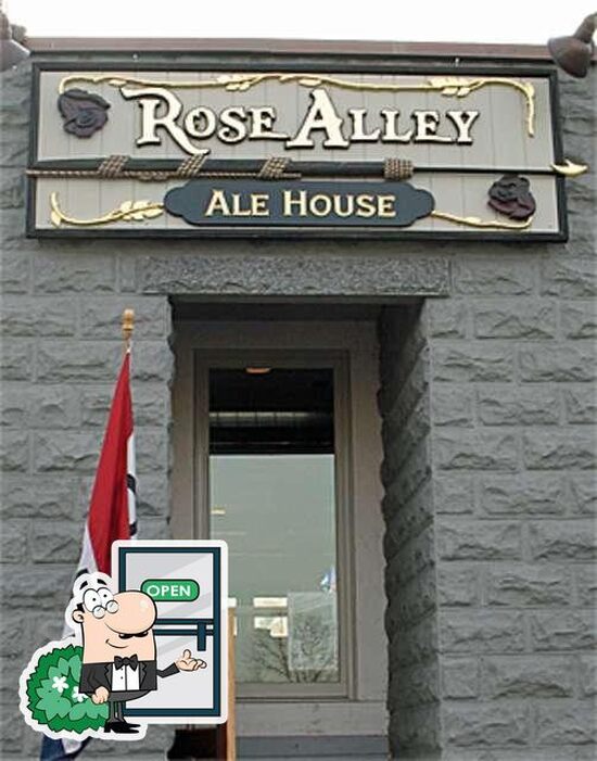 Menu at Rose Alley Ale House pub & bar, New Bedford