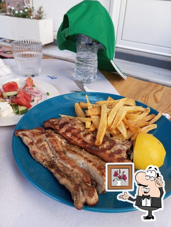 Menu at Zourafa, Alexandroupoli