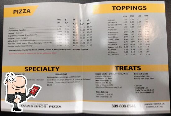 Cardinal Place Pizza, 1608 Northbrook Dr #105 in Normal - Restaurant ...
