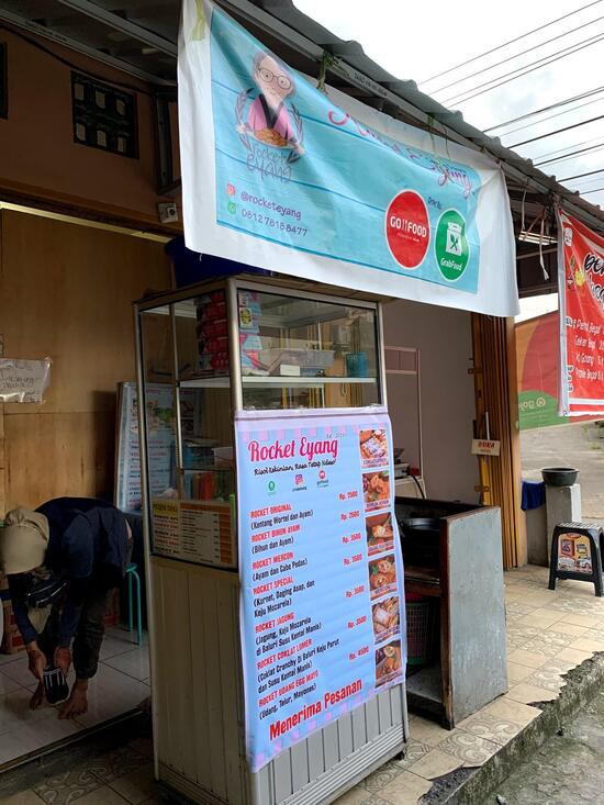 Menu at Rocket eyang trikora restaurant, Palembang