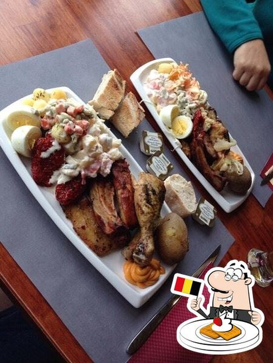Menu at The Crocodile Cafe, Froidchapelle, Le Crocodile Café Centre d ...