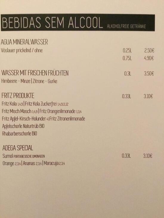 Menu at ADEGA - TAPAS • DINE • WINE pub & bar, Ulm