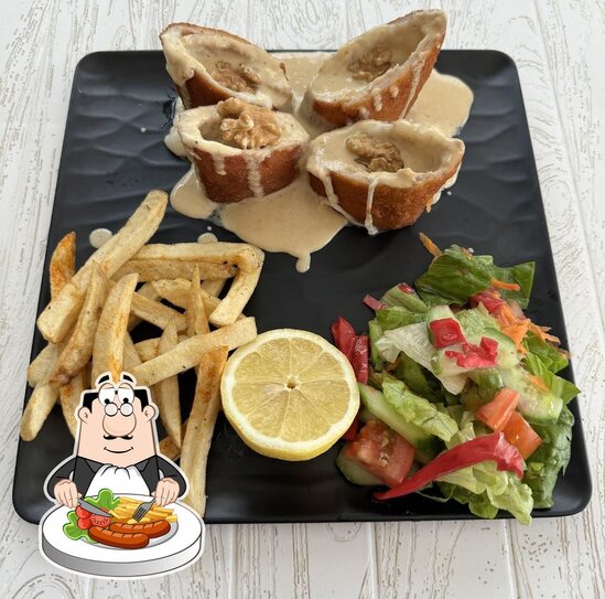 Menu at Crispy Chicken, Yeni Boğaziçi
