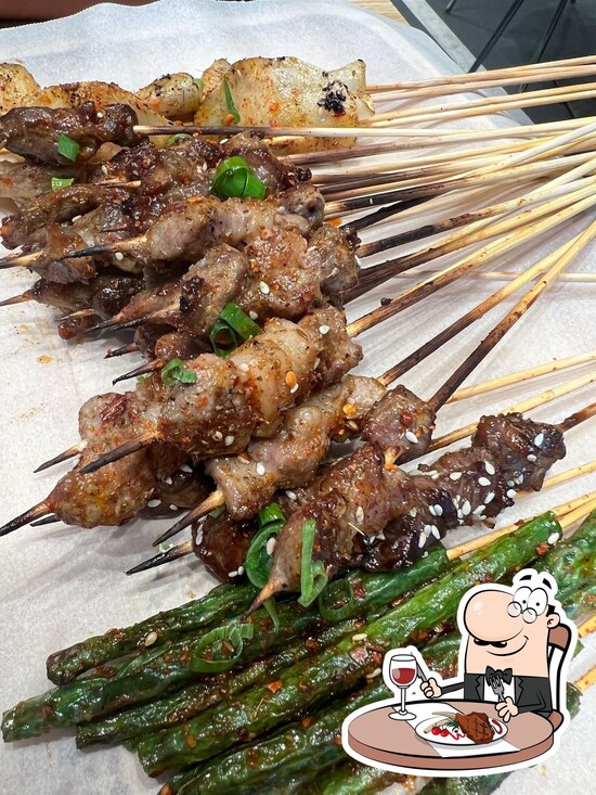 Menu at Angry BBQ 怒烤烤串, Waterloo