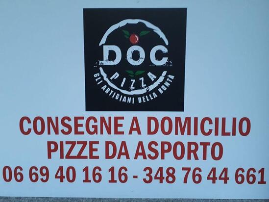 Menu da DOC Pizza pizzeria, Roma
