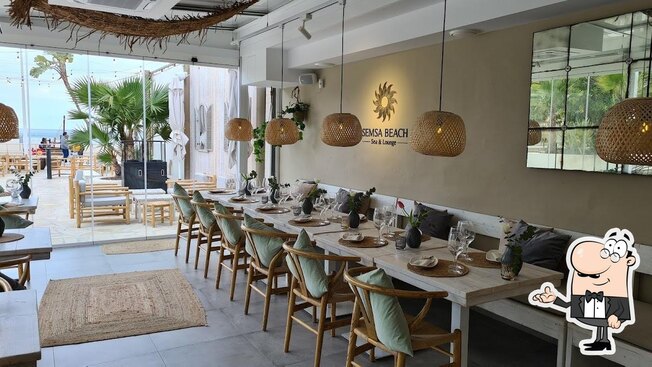 Menu at Semsa Beach restaurant, Calp