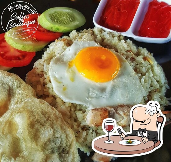 Menu at Manglayang Park cafe, Bandung