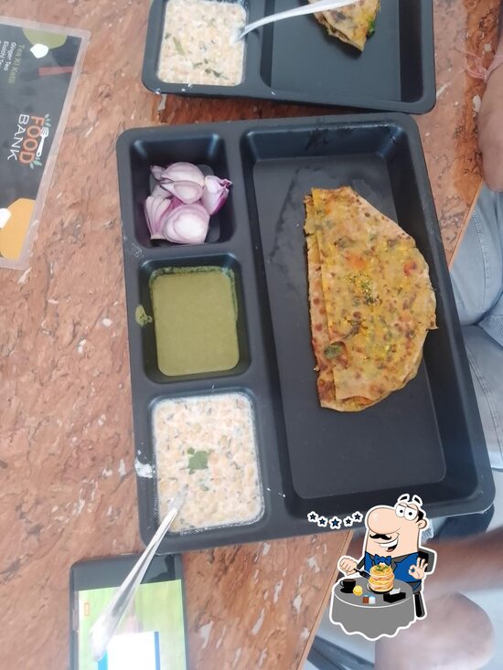 Menu at Food Bank cafe and restro, Bhopal