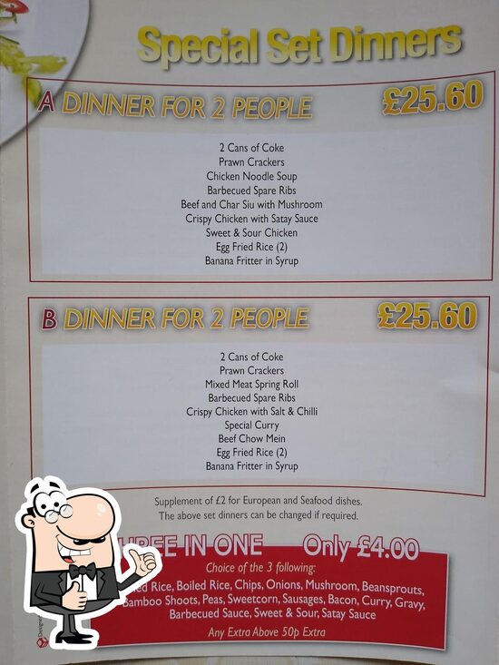 Golden Flower, Dumfries - Restaurant menu, prices and reviews
