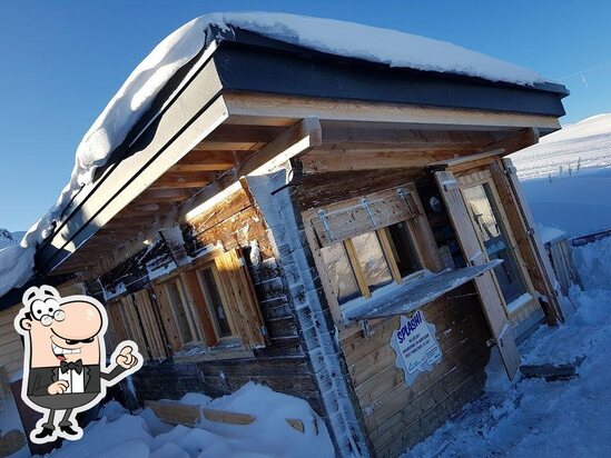 Menu da Cabane des Crêtes, Vex, Pistes de Crêtes Thyon
