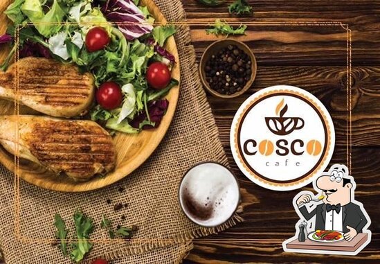 Menu at Cosco Cafe, Giza