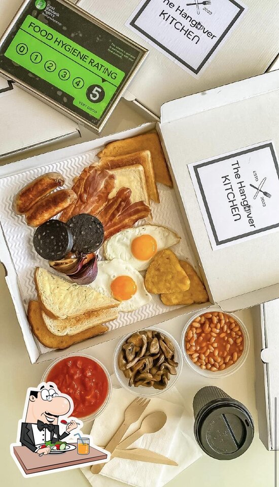 Menu at The Hangover Kitchen Breakfast Delivery Worthing cafe, Worthing