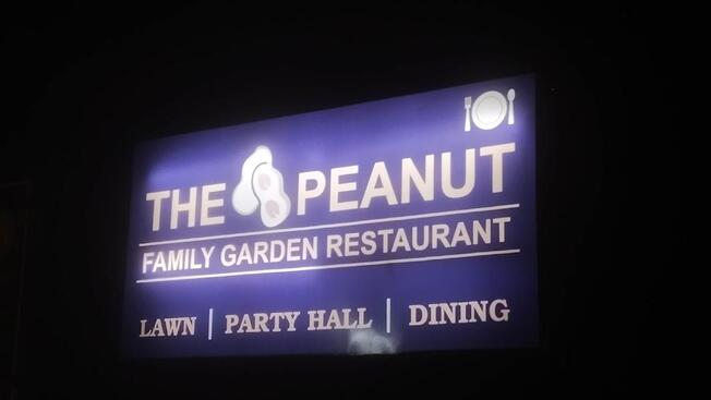Menu at The Peanut Restaurant, Bela