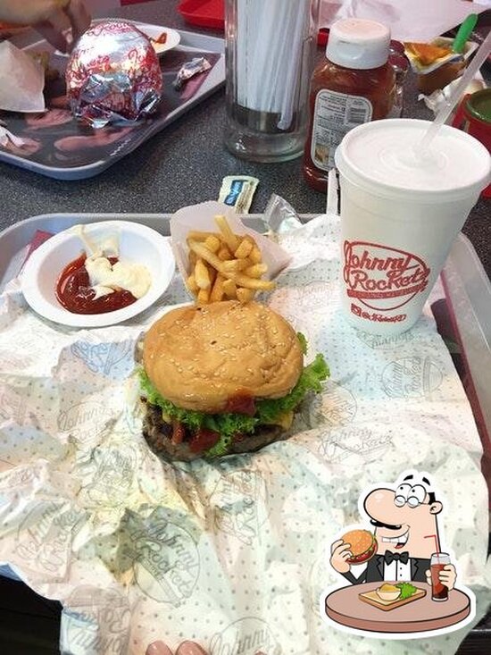 Johnny Rockets restaurant, Santo Domingo, Av. John F. Kennedy ...