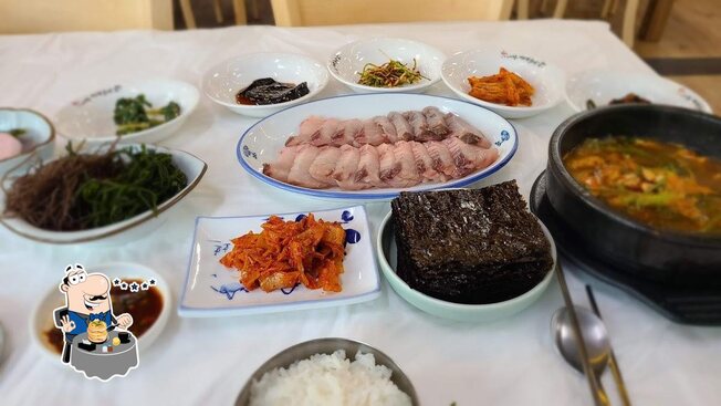 Carta del restaurante 바다동산, Haenam-gun
