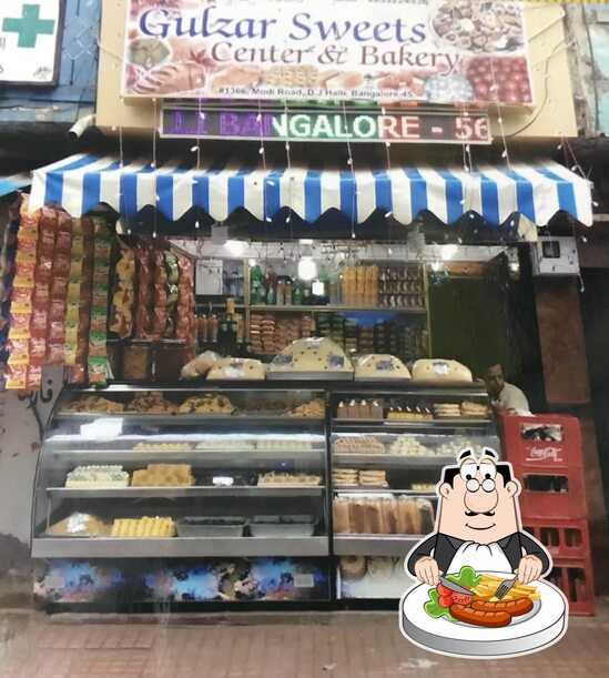 Menu at Gulzar Sweets, Bengaluru