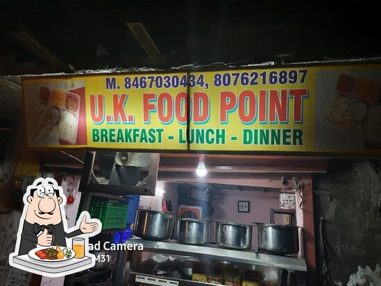 Menu at UK Food Point, New Delhi