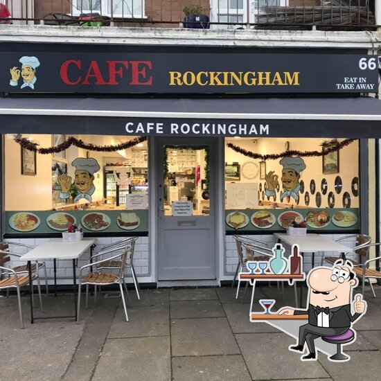 Menu at Cafe Rockingham, Stevenage