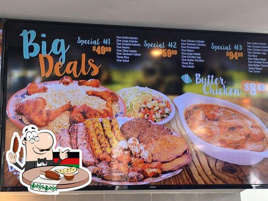 Menu at Baghlan Kabob & Bakery, Brampton
