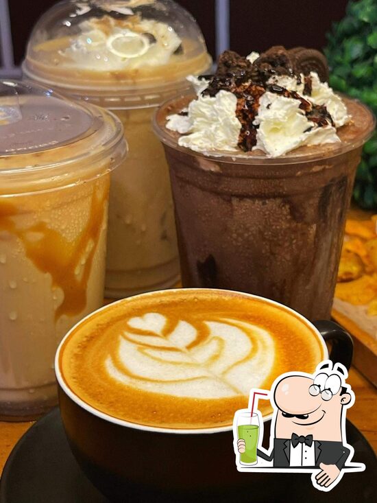 Menu at Black Brew local coffee, Butuan City
