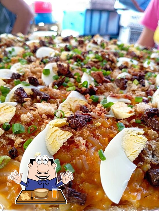 Menu at Rica's Pancit Malabon restaurant, Daet