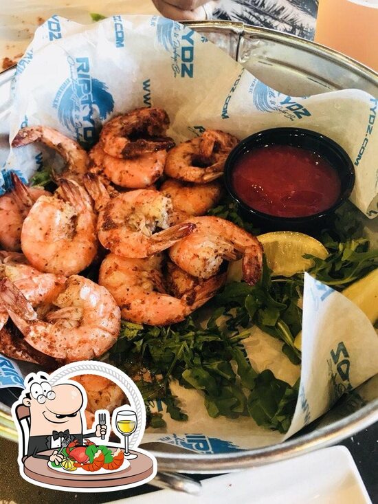 Menu at RipTydz Oceanfront Grille & Rooftop Bar, Myrtle Beach, North ...